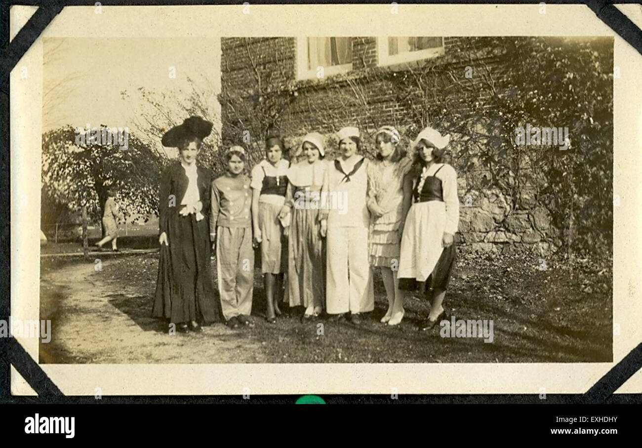 Hon Eby, LaVerne Brunk, and Verna Smith are pictured together, possibly ...