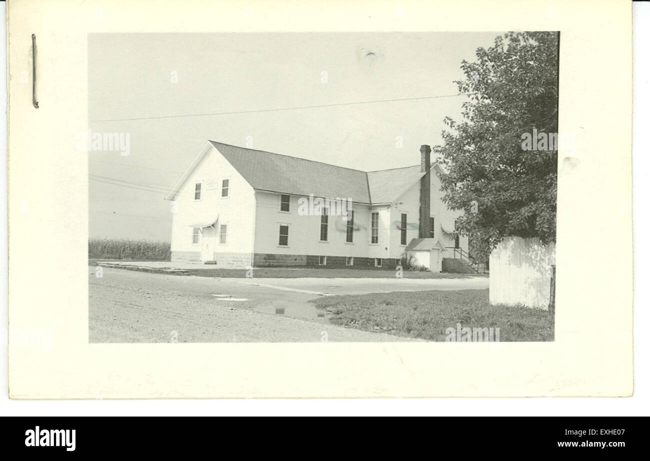 The Howard-Miami Mennonite Church, located in Indiana, serves as a ...