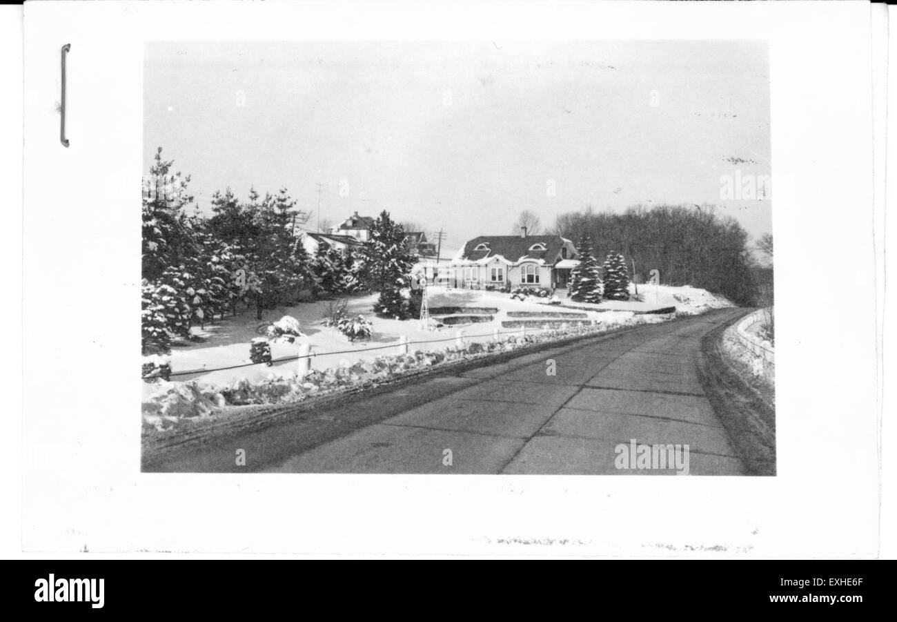 This photograph shows the Eash family home in Johnstown, Pennsylvania ...