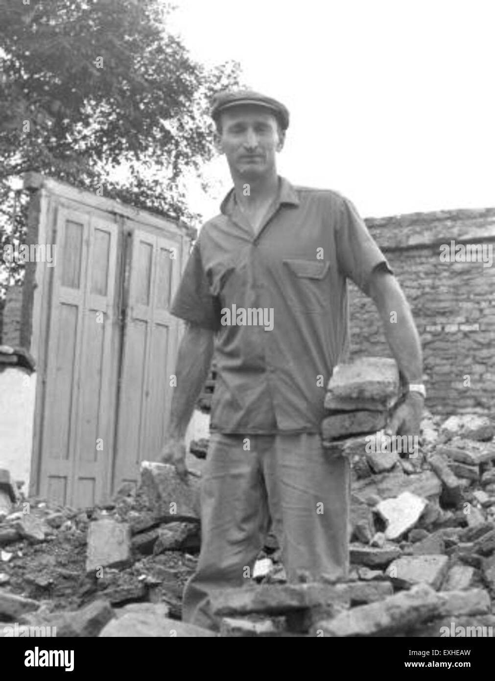 Jacob Funk, a builder in Salto, Argentina, is shown as part of the ...