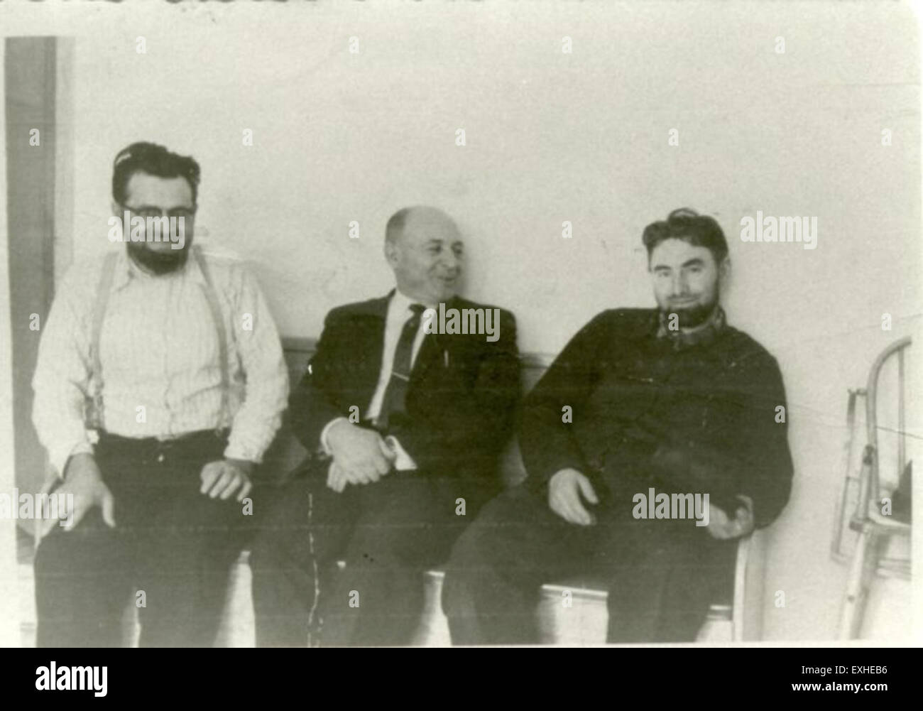 Jake and Fred Kleinsasser are pictured with Tony Waldner, representing ...