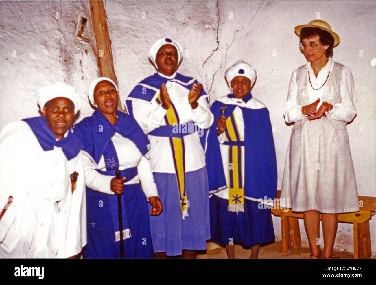 Jean Isaac worked with women of the Africa Independent Church in 1988 ...