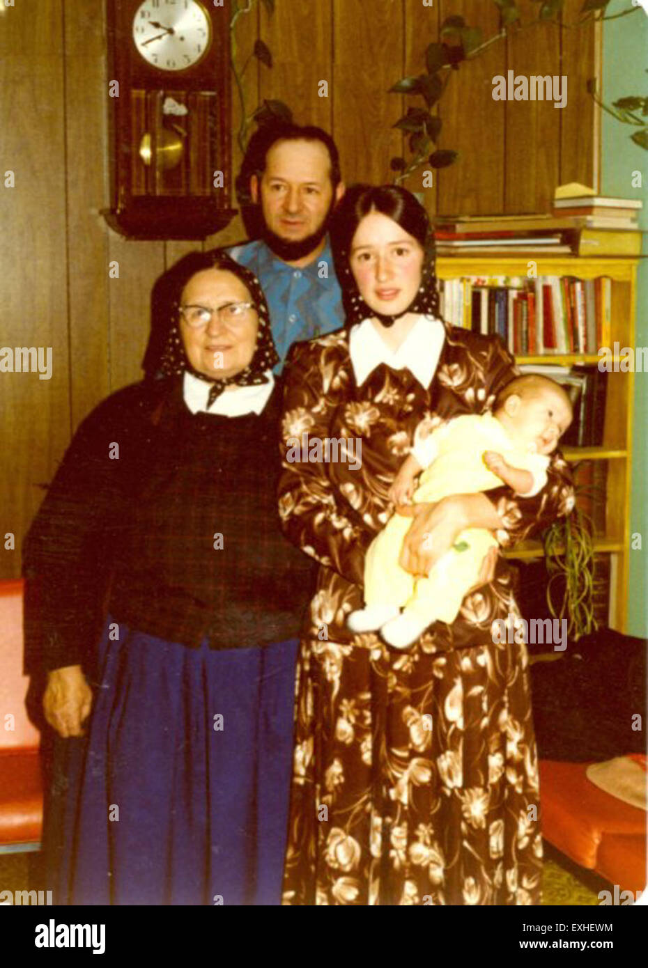 Maendel tony waldner hutterites hi-res stock photography and images - Alamy