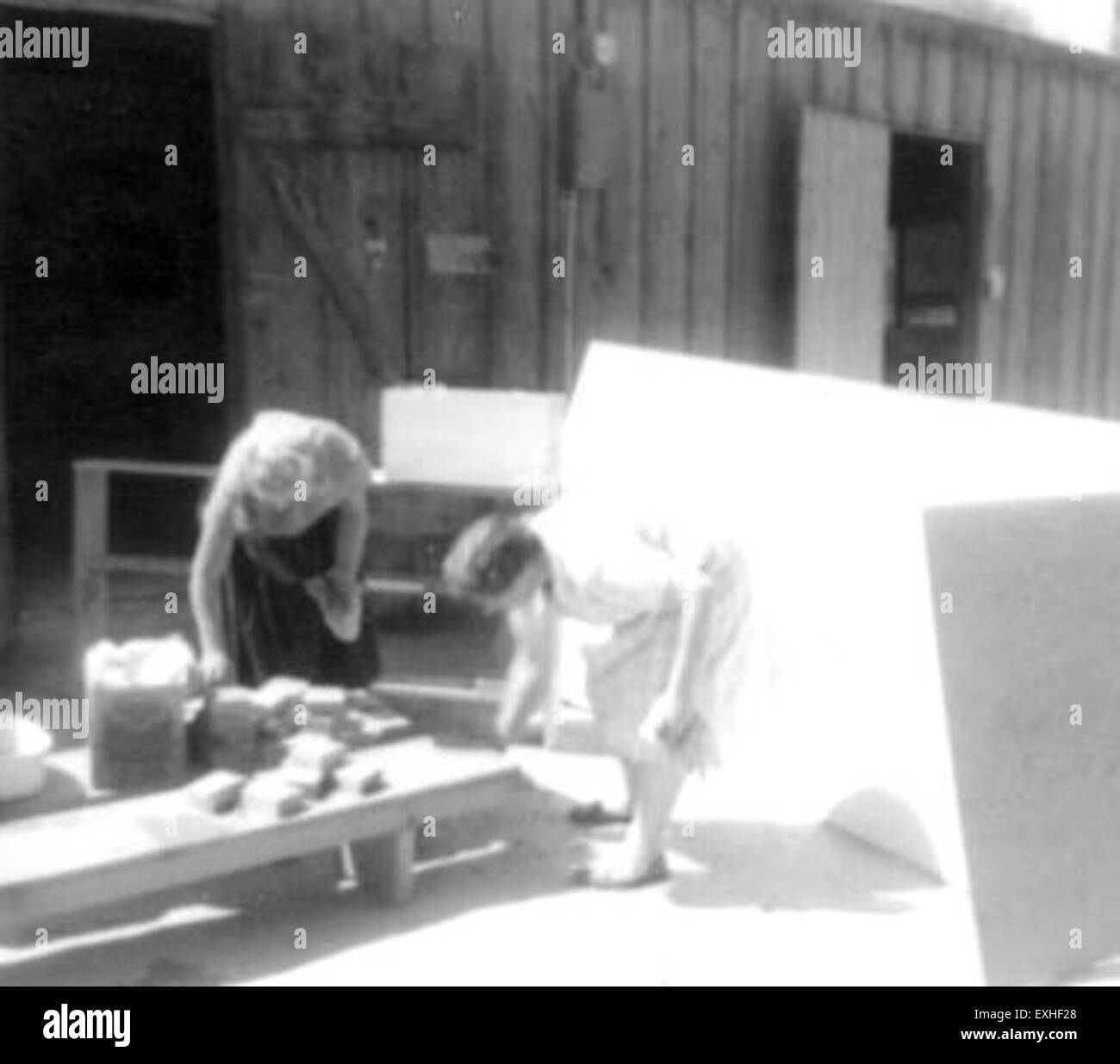 Dot Atkinson and Ruby Brenneman were involved in preparing young ...