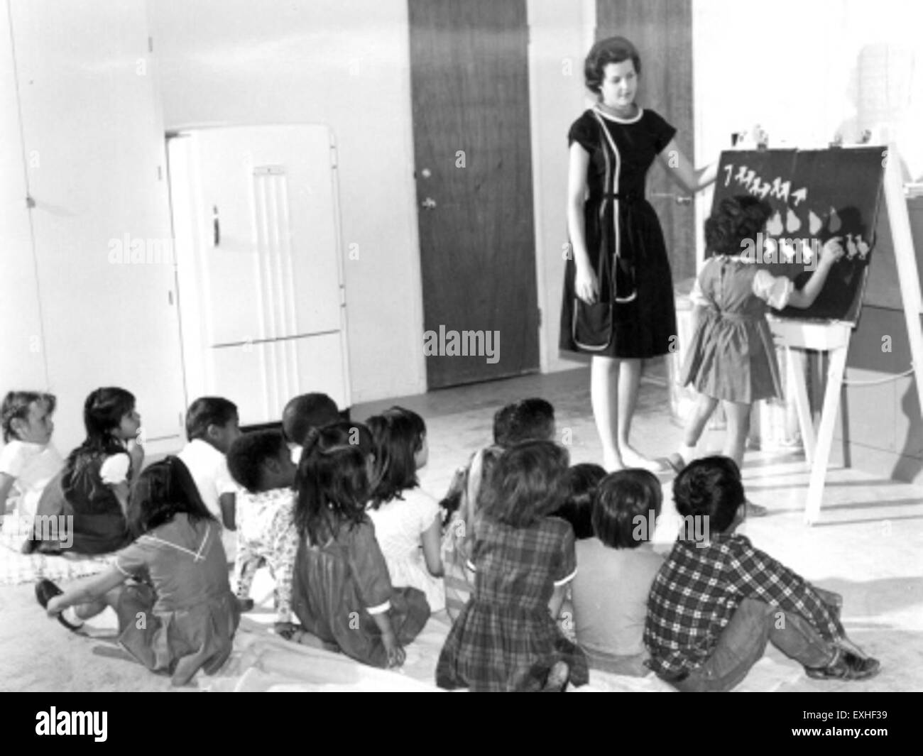 Leanne Yoder teaches kindergarten in Surprise, Arizona, as part of the ...