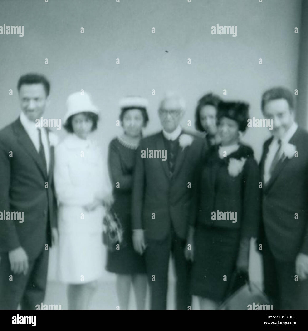 The Lark family gathers at Sister Rowena Lark's funeral in 1970. The ...