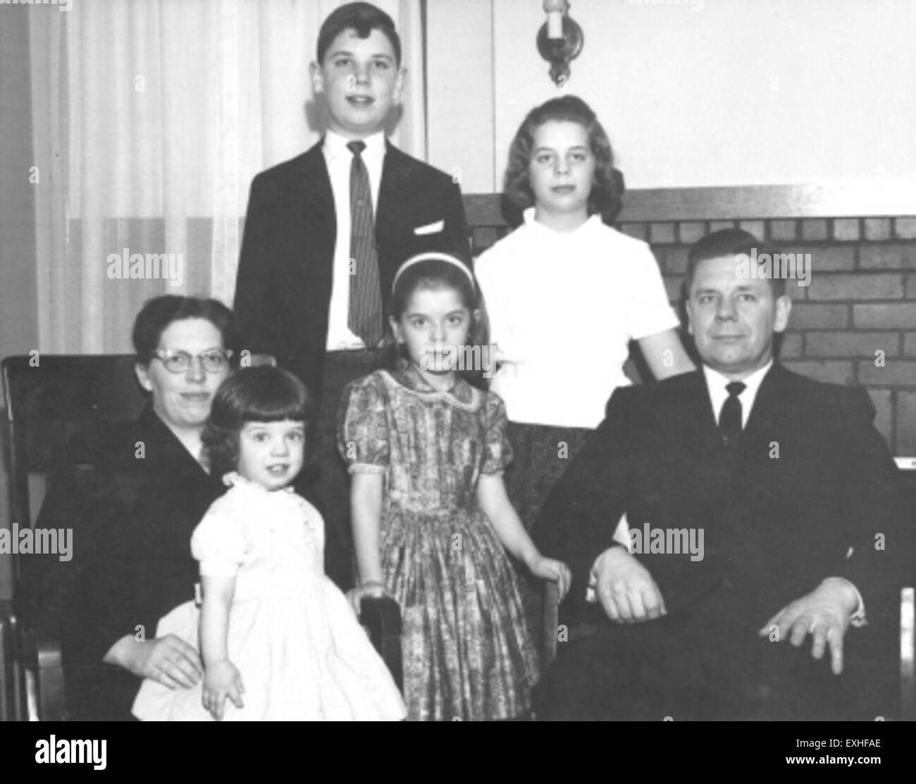 Lawrence Brunk family in Argentina Stock Photo - Alamy