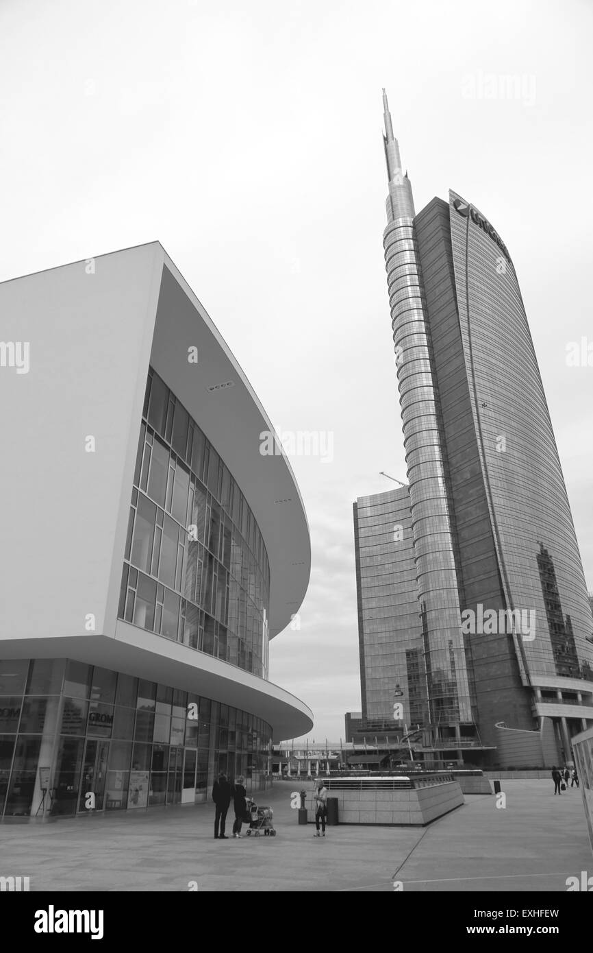 Porta garibaldi district hi-res stock photography and images - Alamy