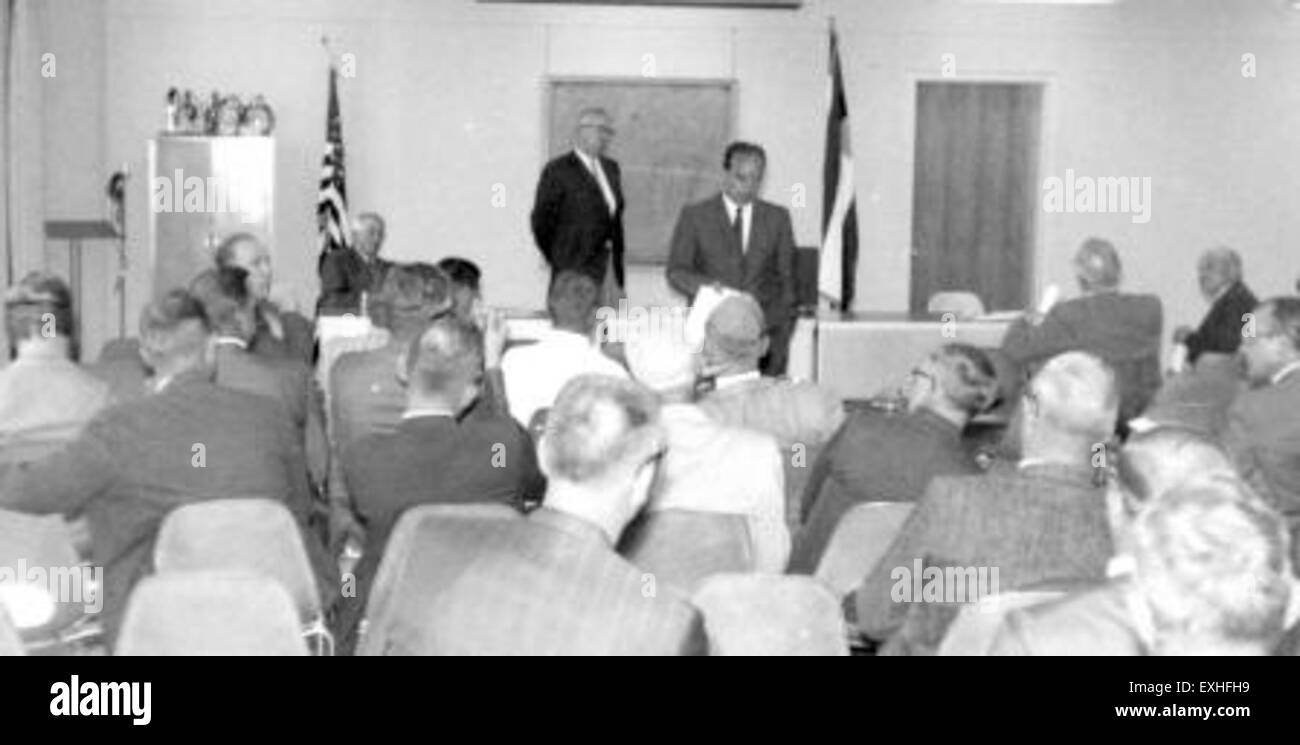 Group speaking Black and White Stock Photos & Images - Alamy