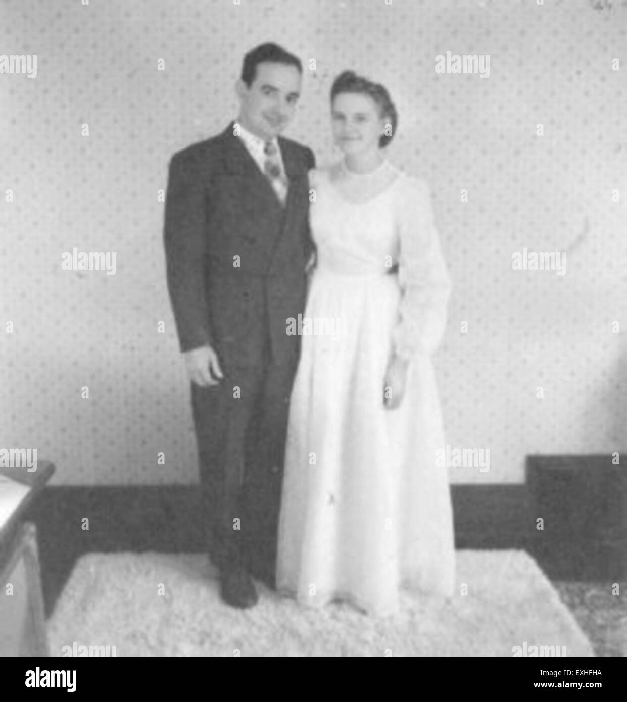 Lester Glick's wedding in Goshen, Indiana, to Doris Miller is depicted ...