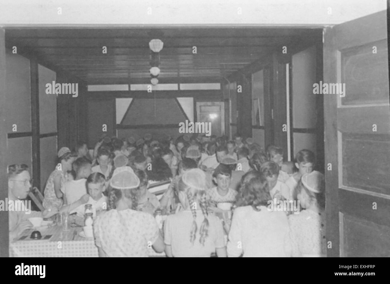 Little Eden Menn Camp Stock Photo - Alamy