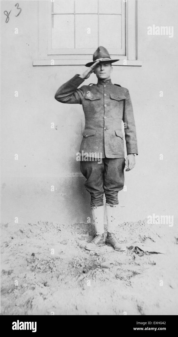 Man in uniform saluting 1 Stock Photo - Alamy