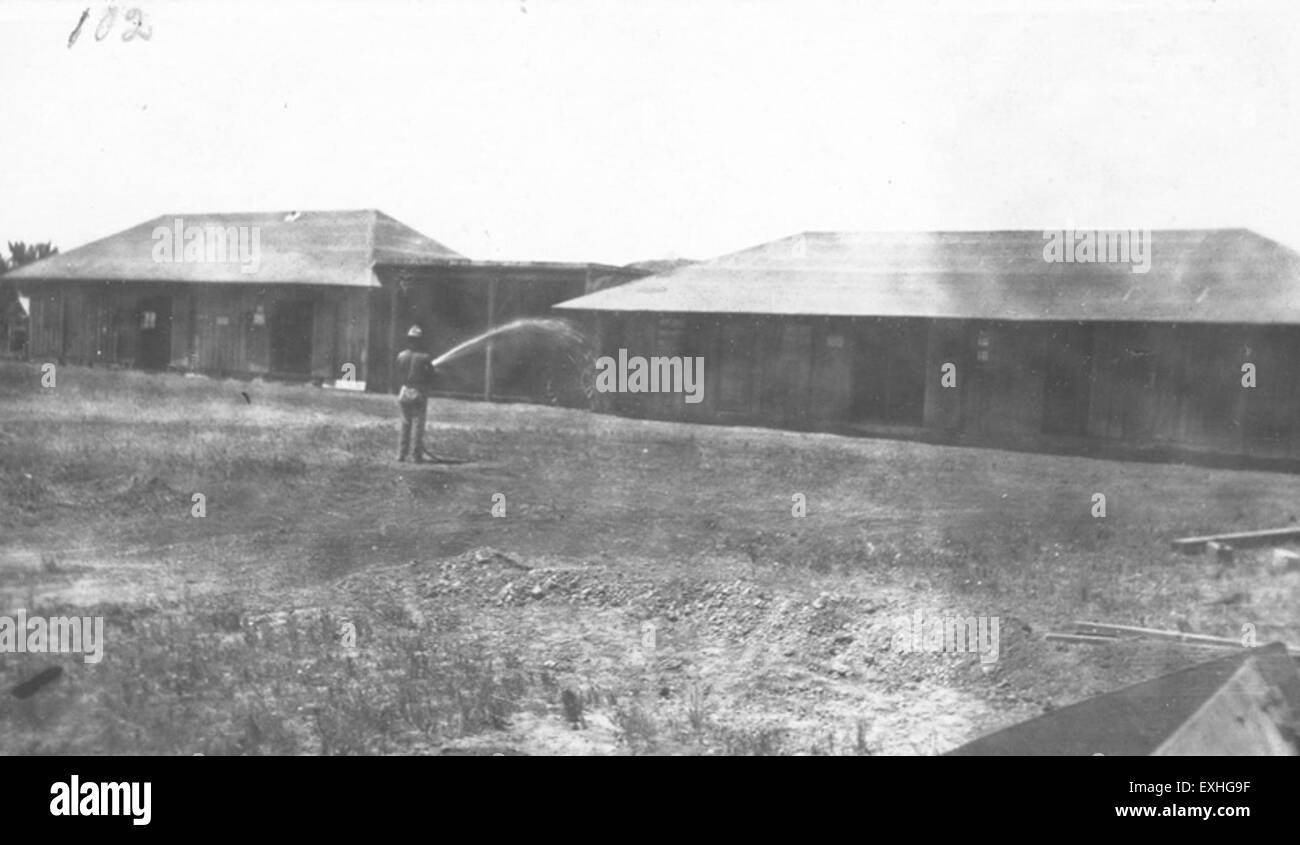 Garden stands Black and White Stock Photos & Images - Alamy