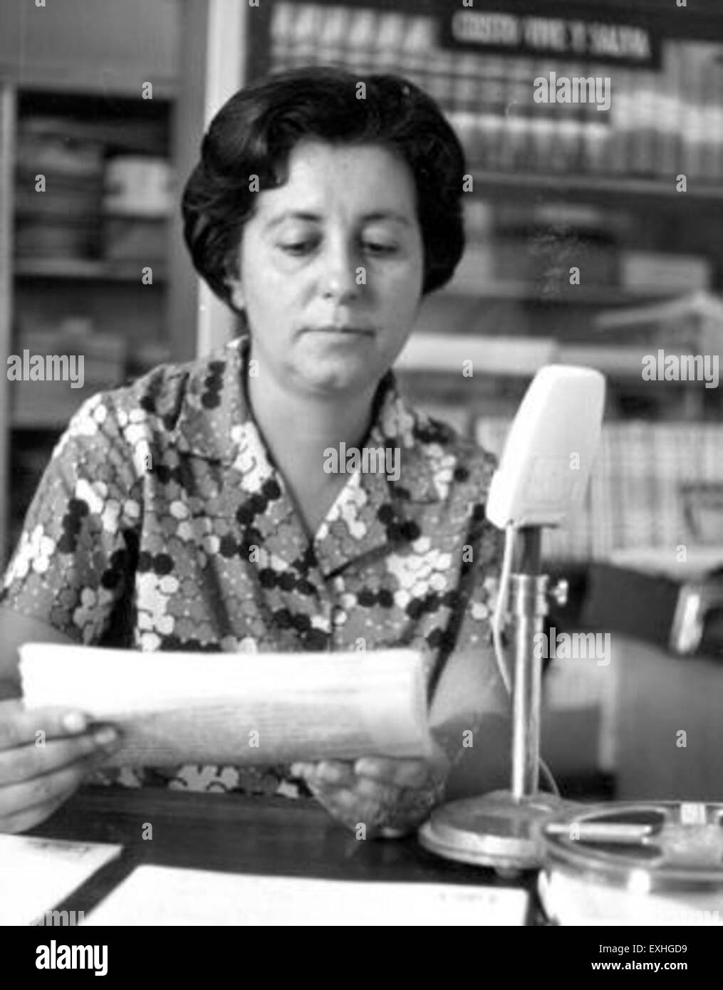 This artwork by Marta Alvarez depicts a scene from Arrecifes, a city in ...