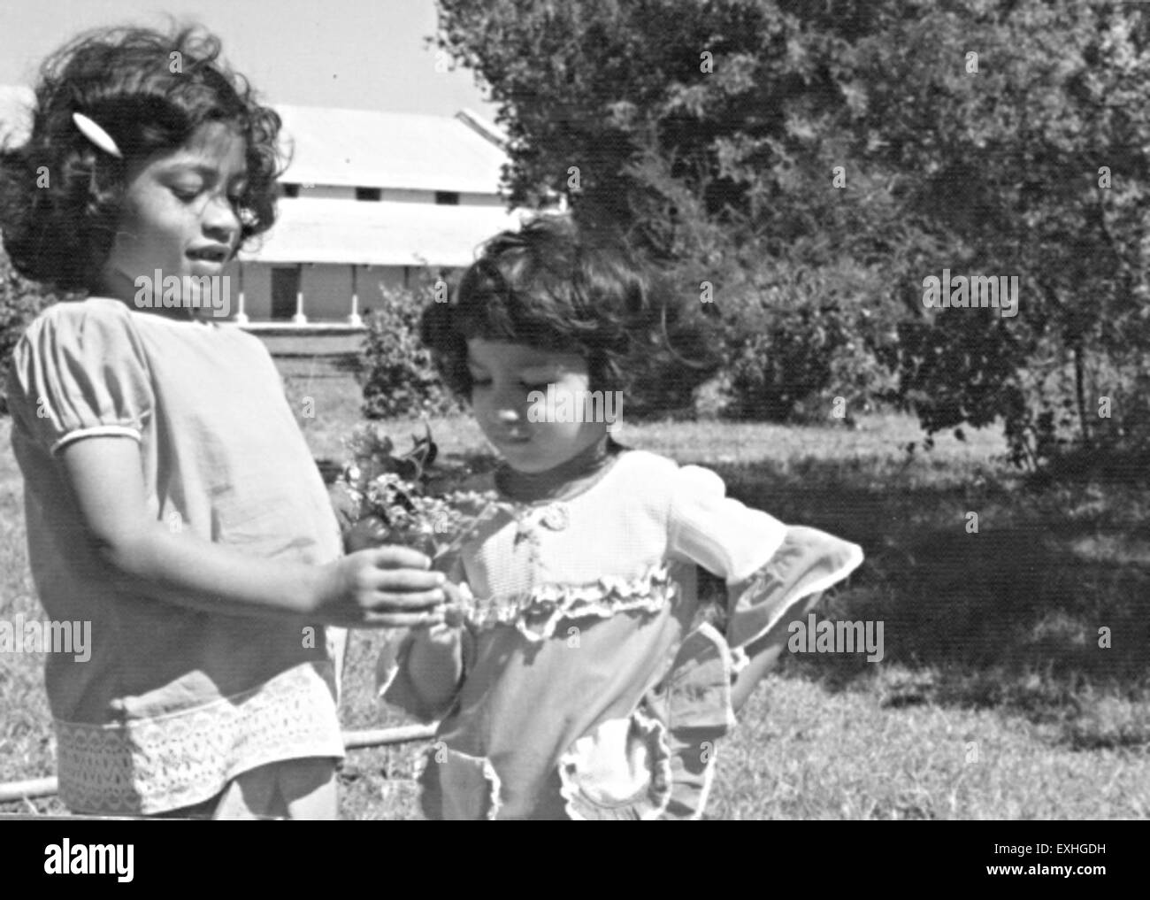 This image features the Martin daughters in Dhamtari, India, captured ...