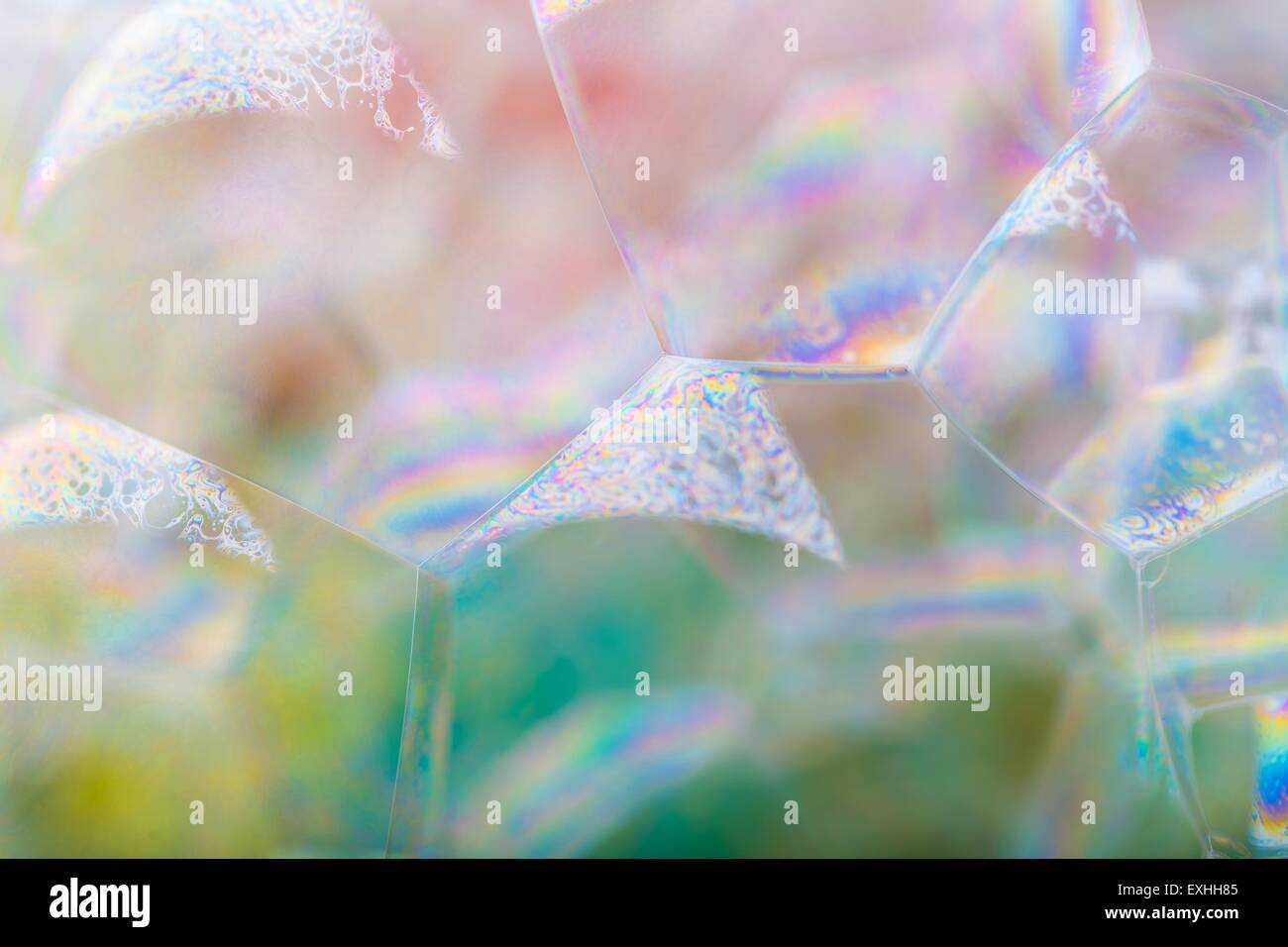 Close up of froth, abstract background. Air bubbles in soap foam Stock ...