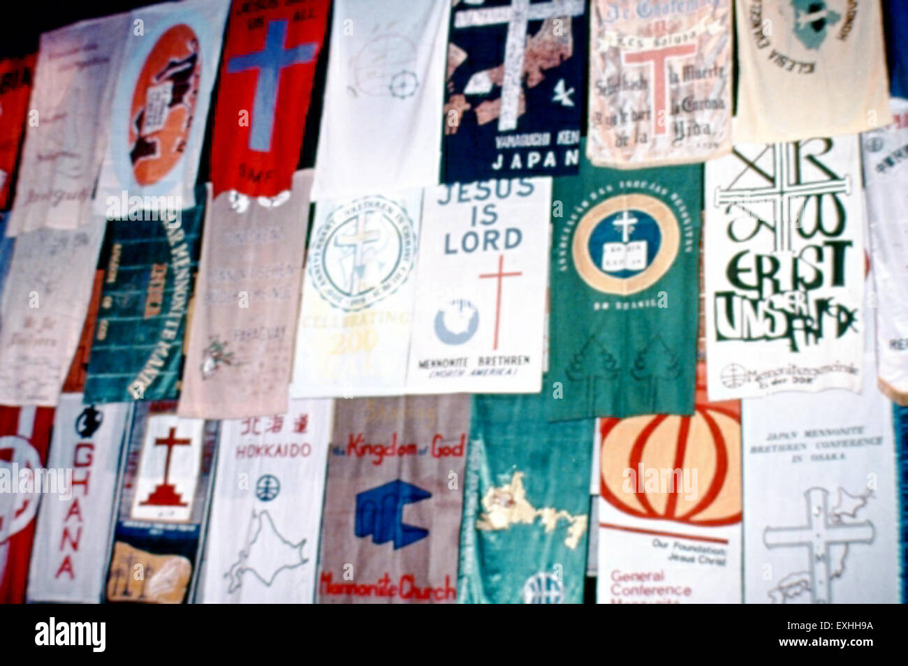 This photograph captures a moment from the 1978 Mennonite World ...