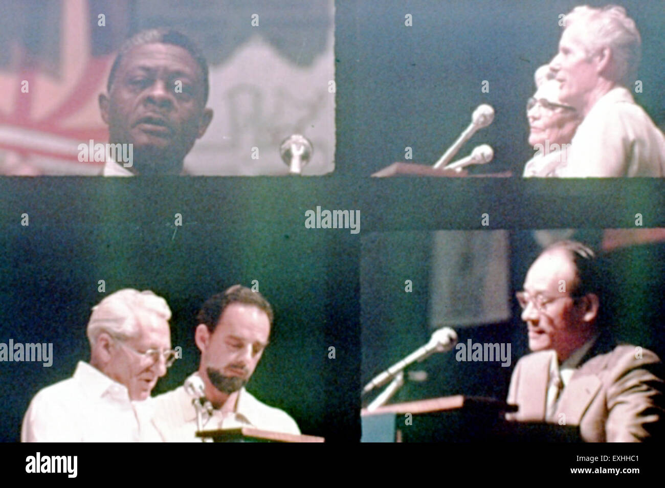 This photograph captures a scene from the Mennonite World Conference ...