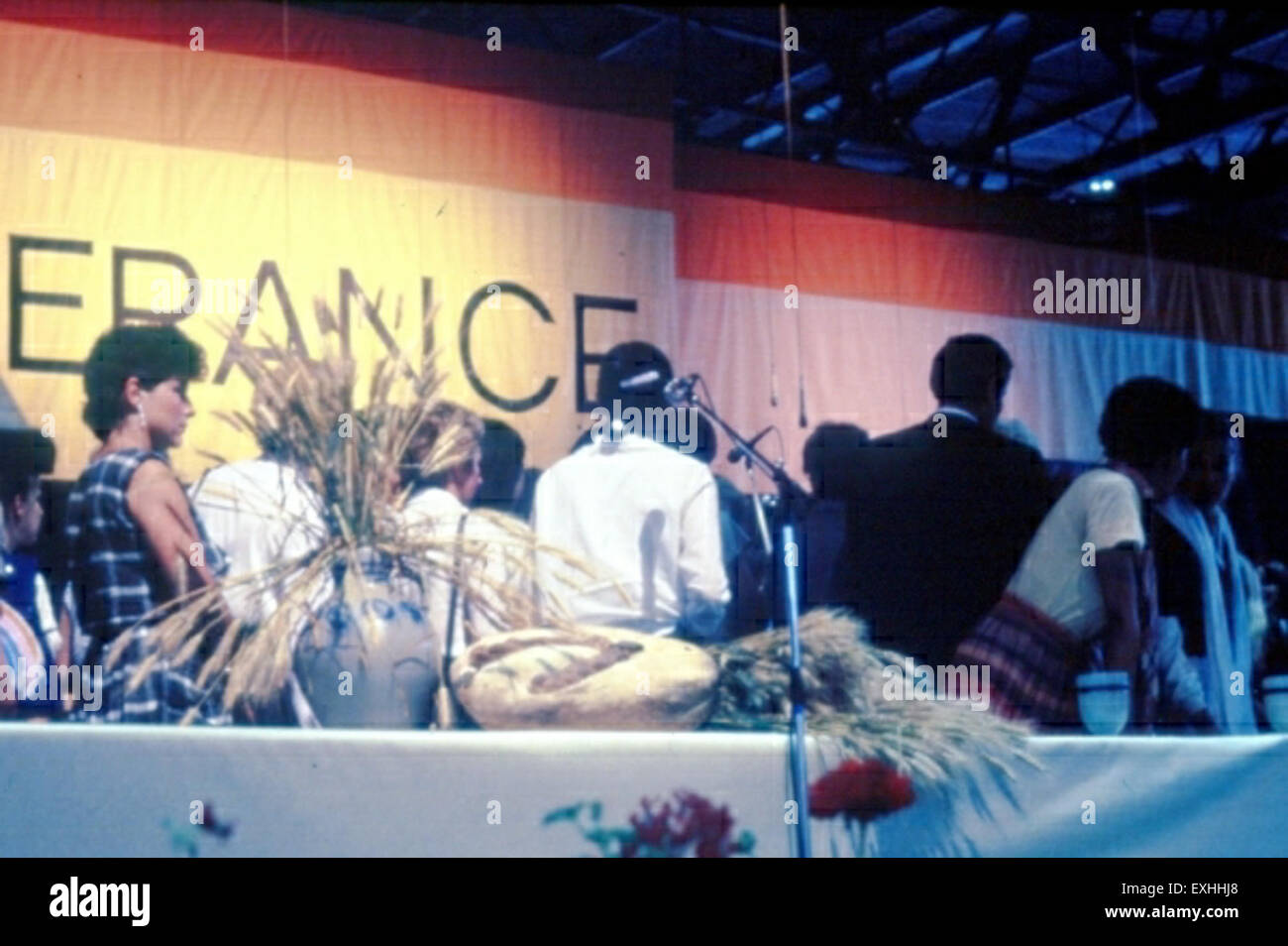 This photograph captures the Mennonite World Conference Assembly held ...