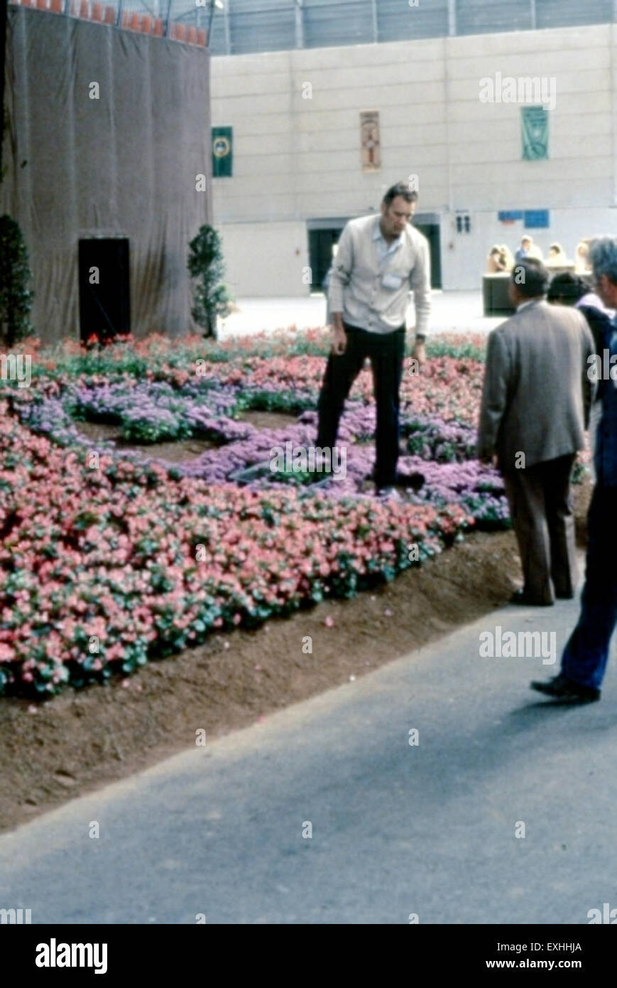 This photograph captures the Mennonite World Conference Assembly held ...