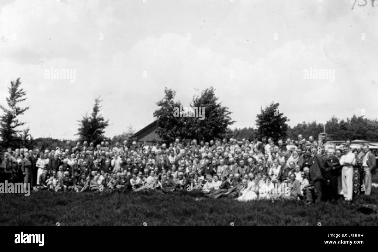 This photograph documents the Mennonite World Conference Assembly held ...