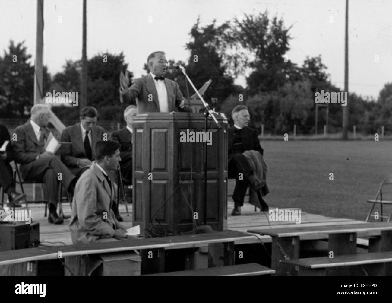 This photograph captures the Mennonite World Conference Assembly held ...