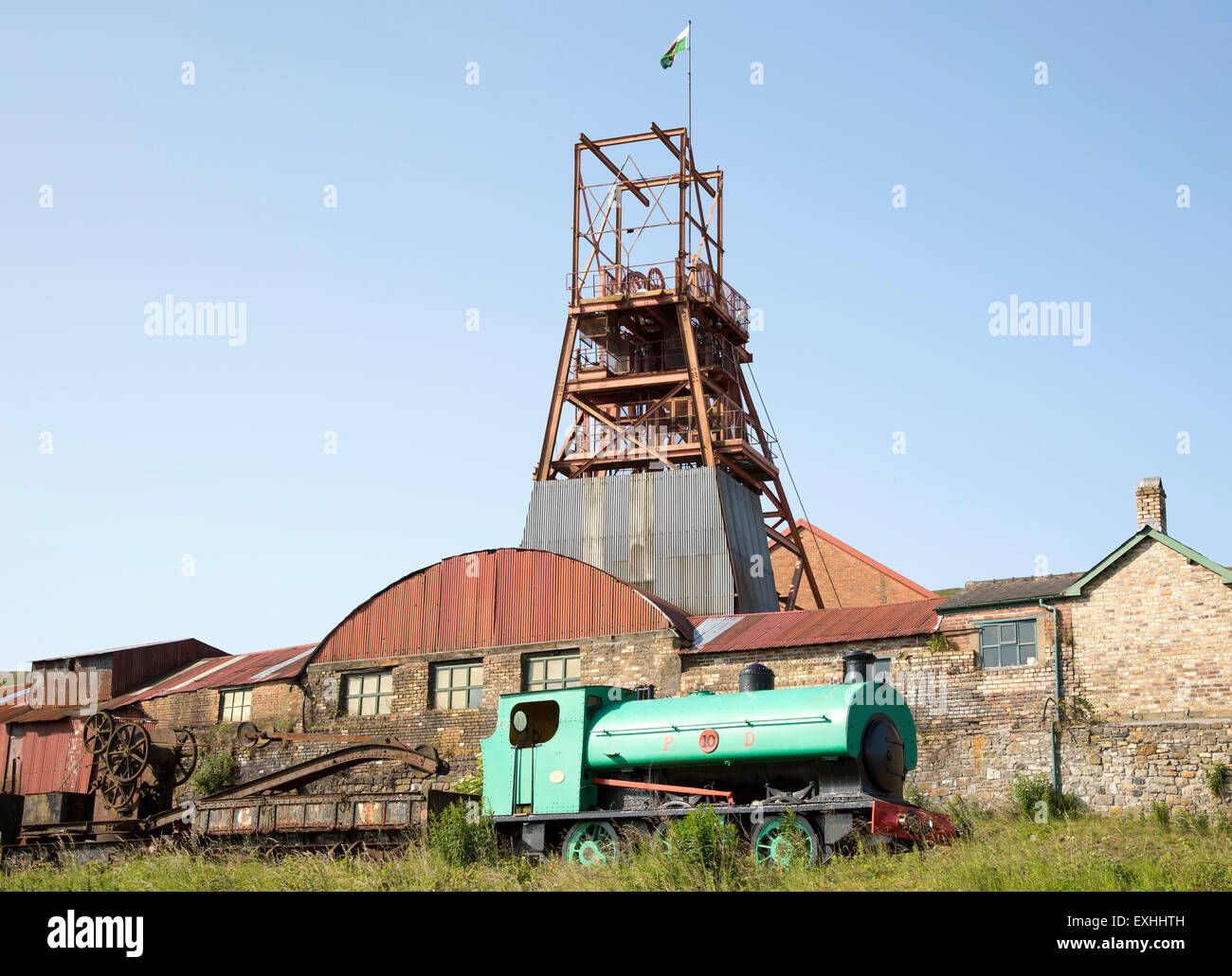 Big Pit National Coal Museum, Blaenavon, Torfaen, Monmouthshire, South ...