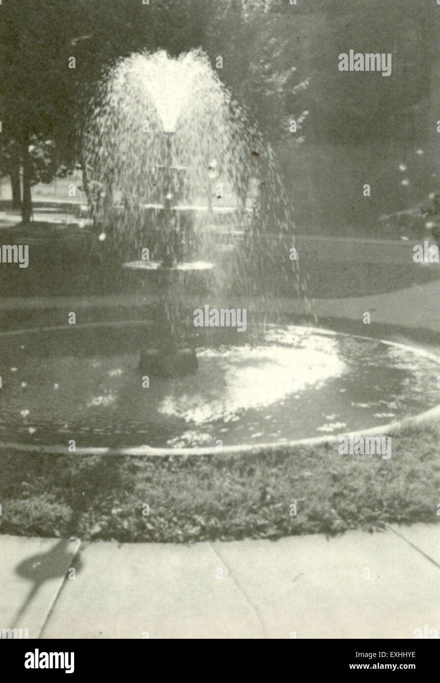 The Adelphian Fountain at Goshen College is a prominent campus landmark ...