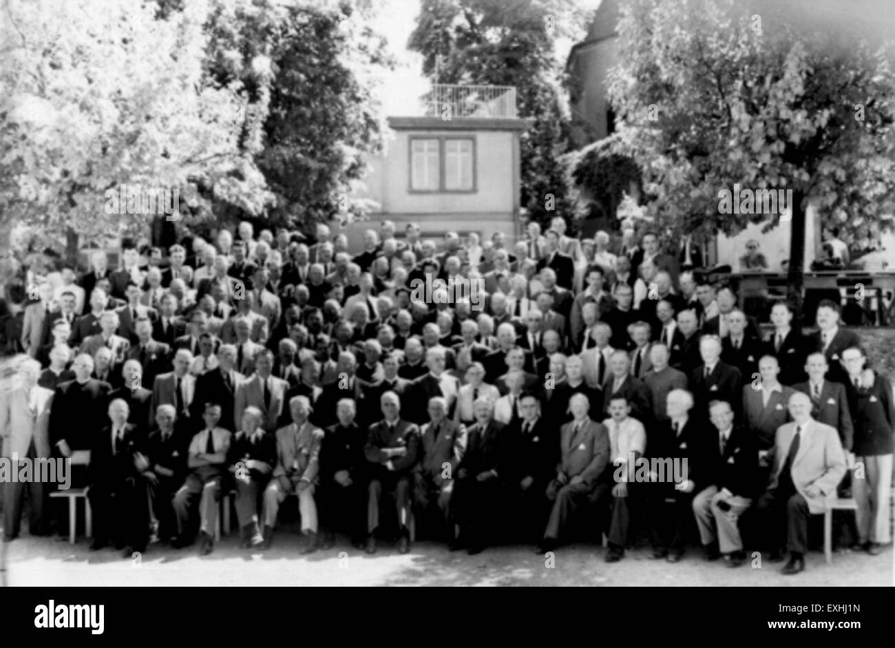 This photograph captures the Mennonite World Conference Assembly held ...