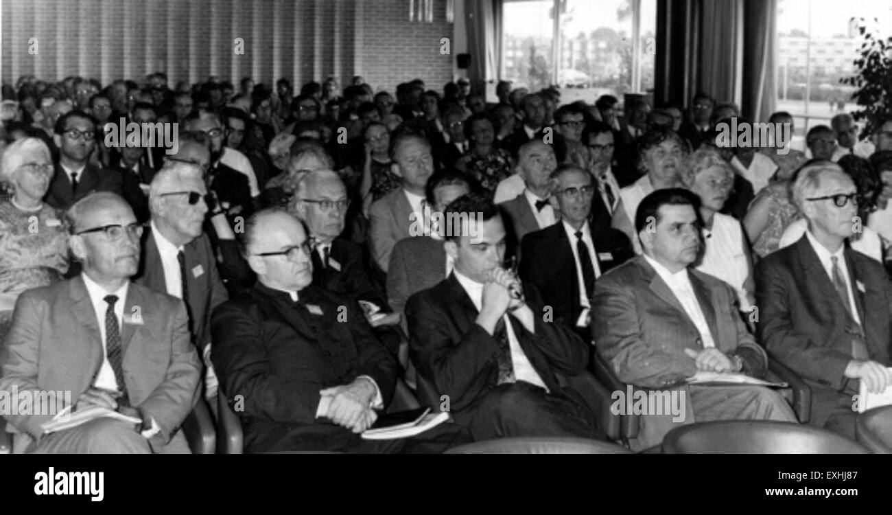 This photograph captures the Mennonite World Conference Assembly held ...