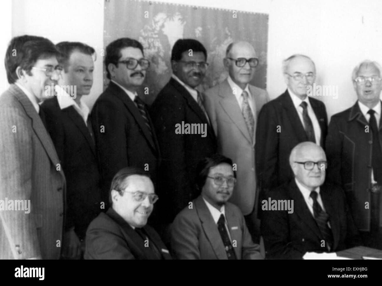 The photograph shows the Mennonite World Conference General Council ...