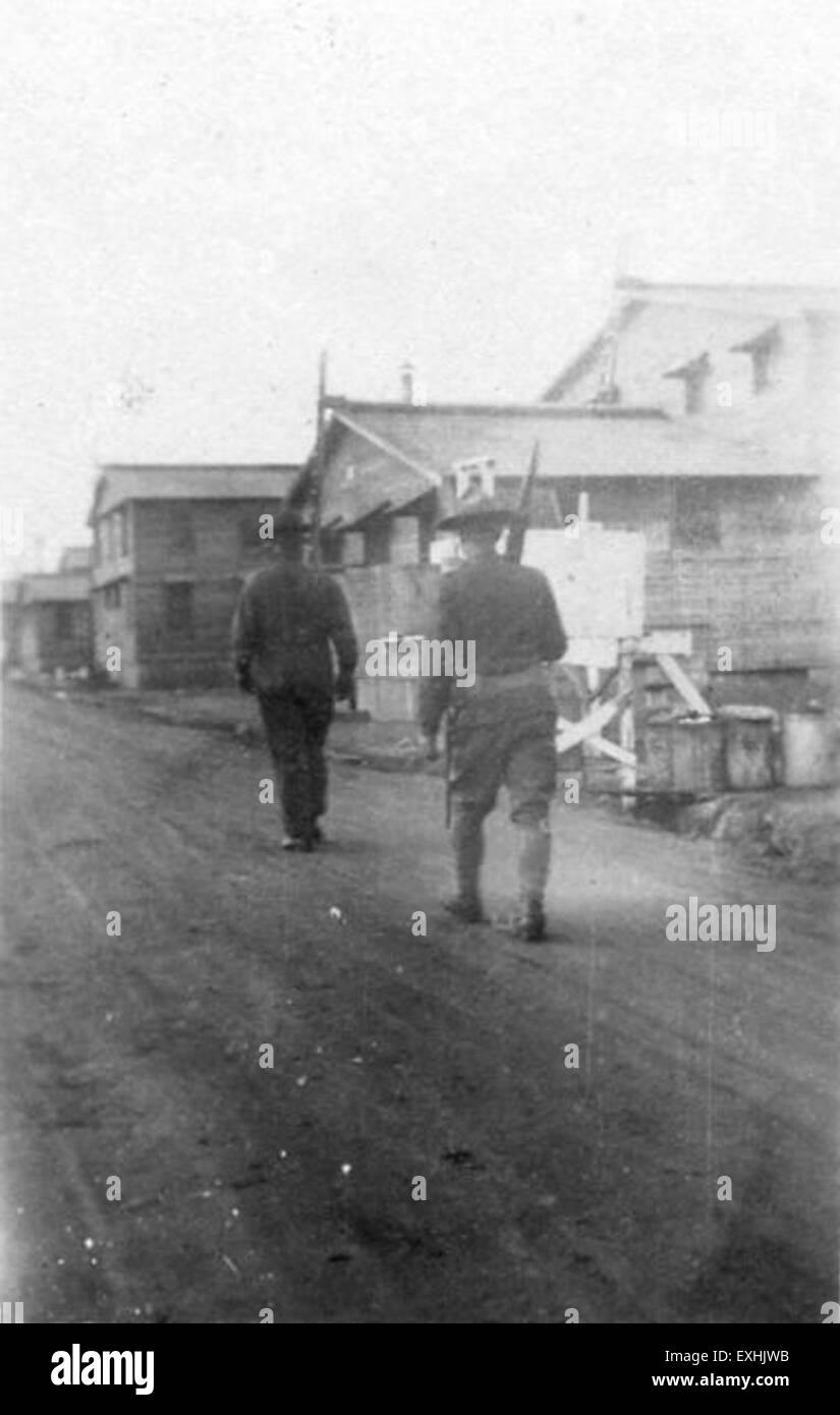 A military prisoner is detained in a secure facility, following ...