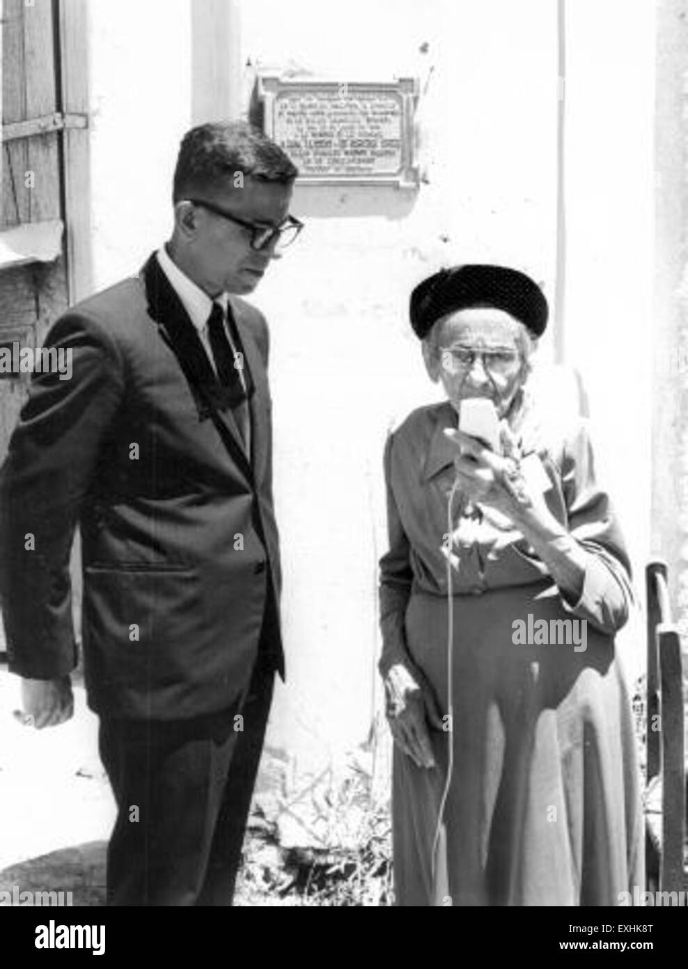A photograph of Mrs. Hershey and Don Brenneman in Argentina, involved ...