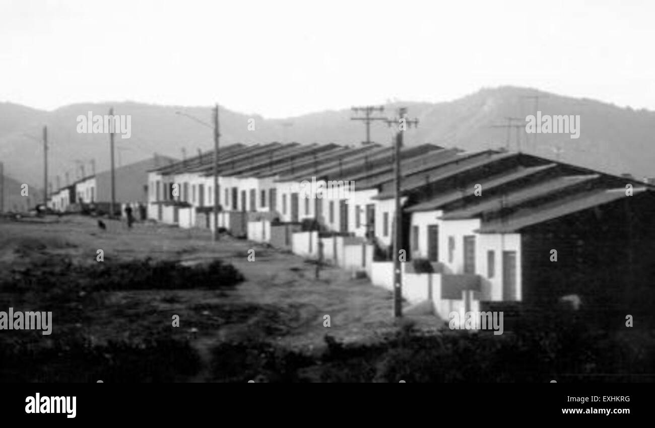 A photograph of a new housing development in Brazil, showcasing the ...