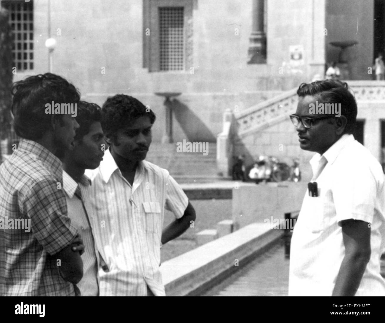 *Osmania University* in Hyderabad, India, shown in a photograph from ...