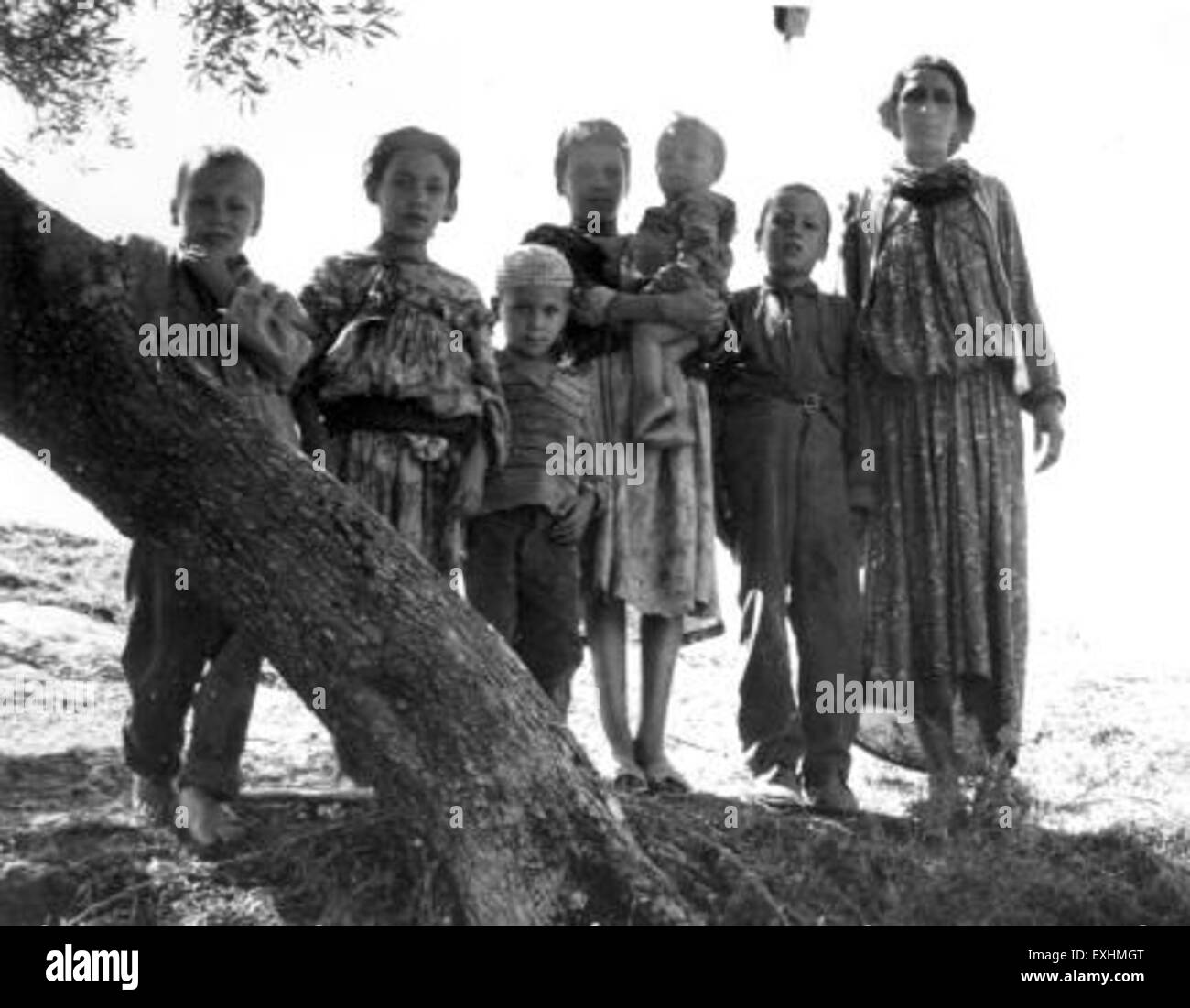 An image of an Algerian family reflects traditional family structures ...