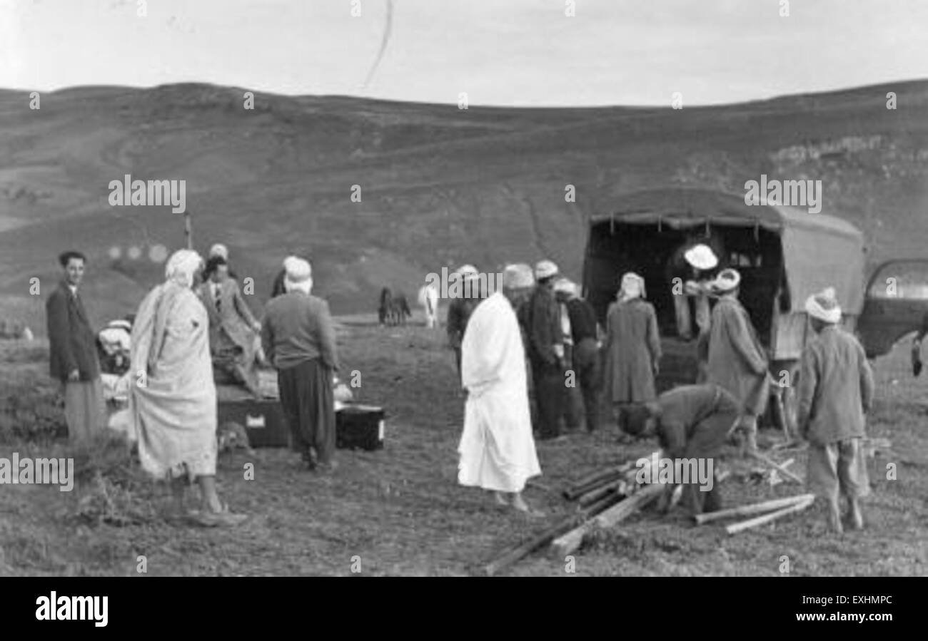 This photograph captures the arrival of the PAX team in Algeria. The ...