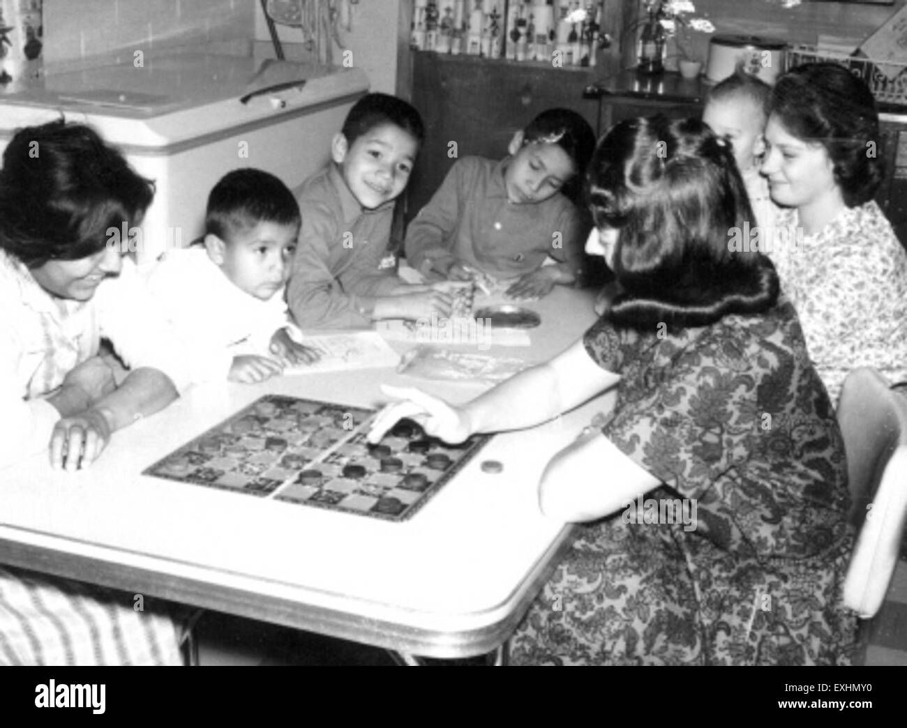 Playing checkers vintage hi-res stock photography and images - Alamy