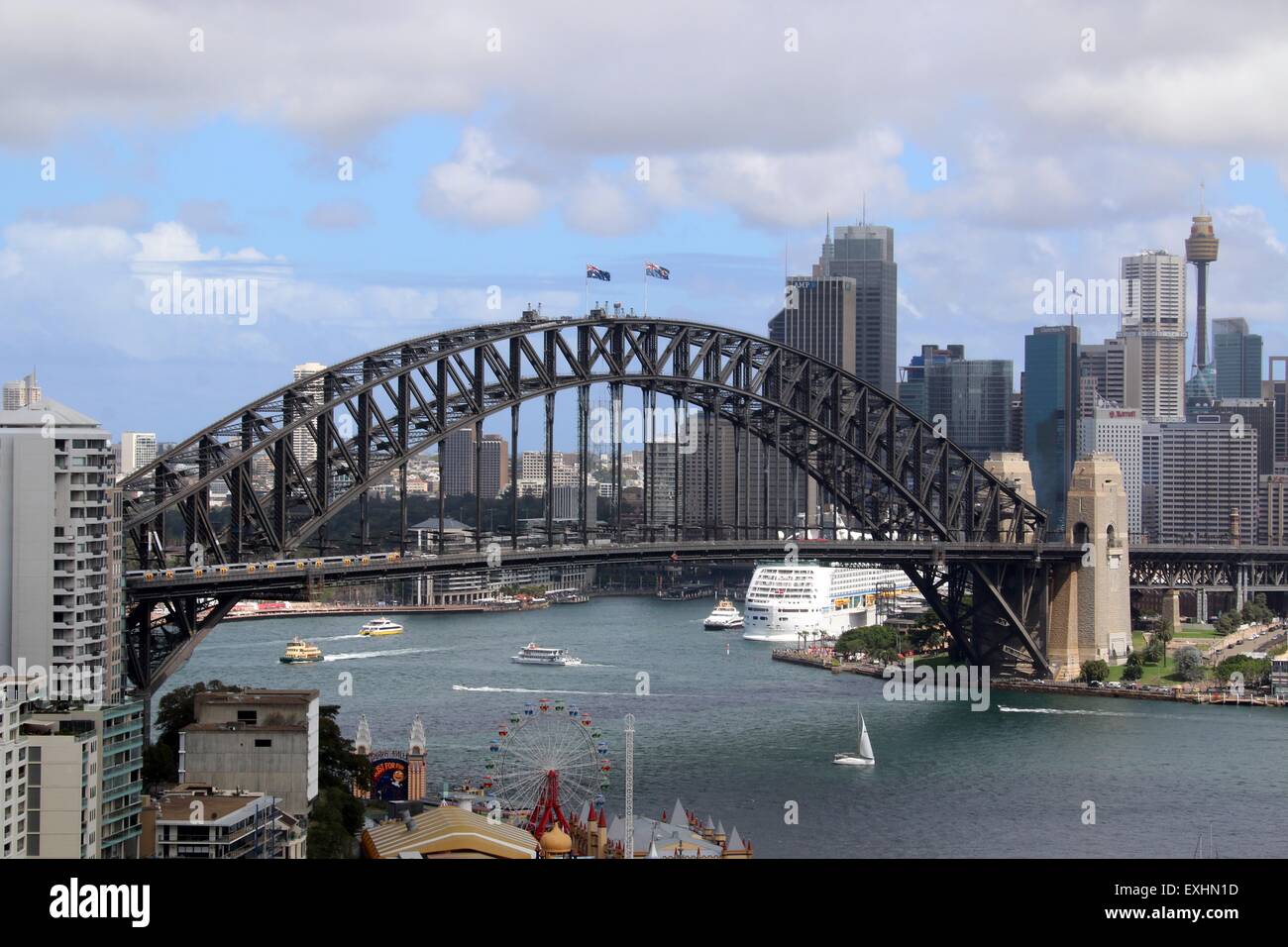 Sydney Harbour Bridge Port Jackson Australia Stock Photo - Alamy