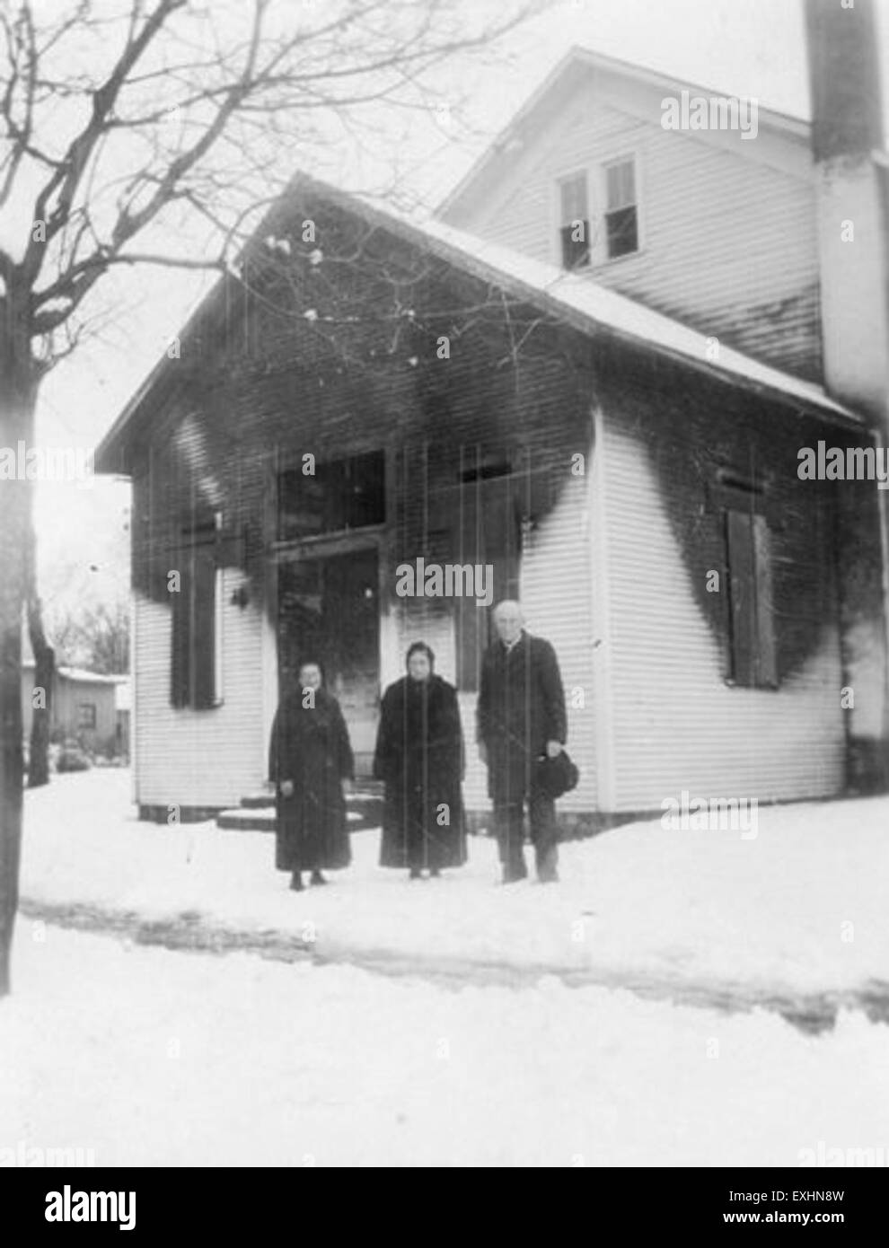 Prairie style of architecture Black and White Stock Photos & Images - Alamy