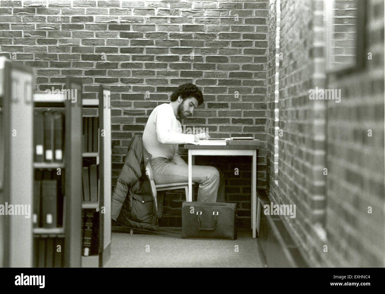 Quiet Study 1981-82 Stock Photo - Alamy