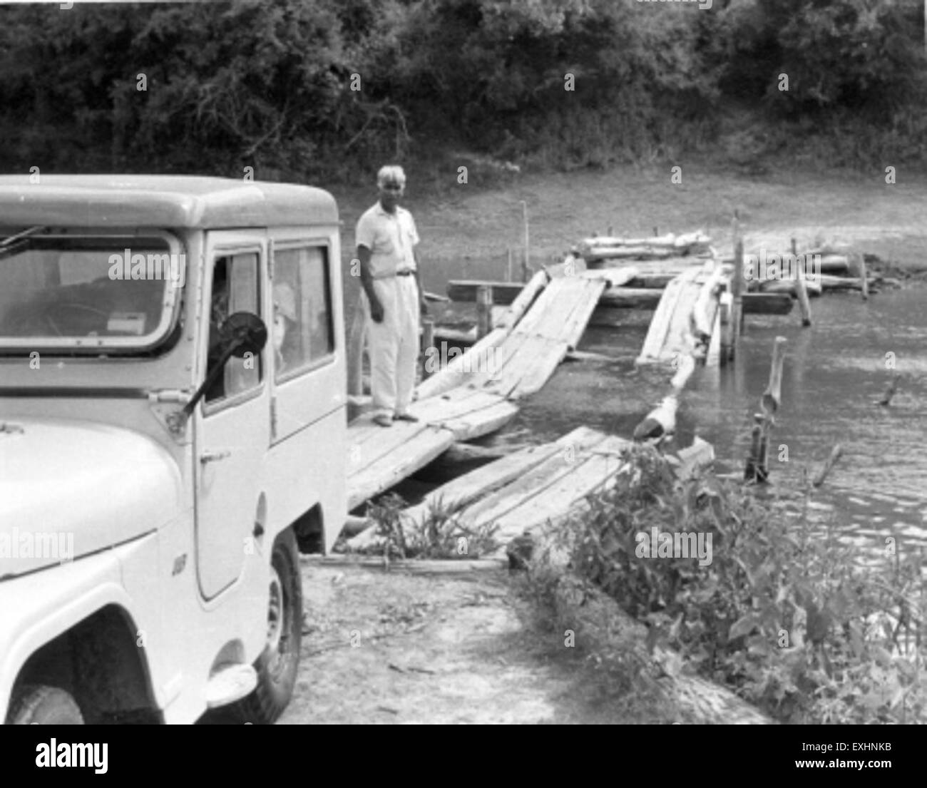 'River Crossing, Chaco, Argentina' portrays the river crossing in the ...