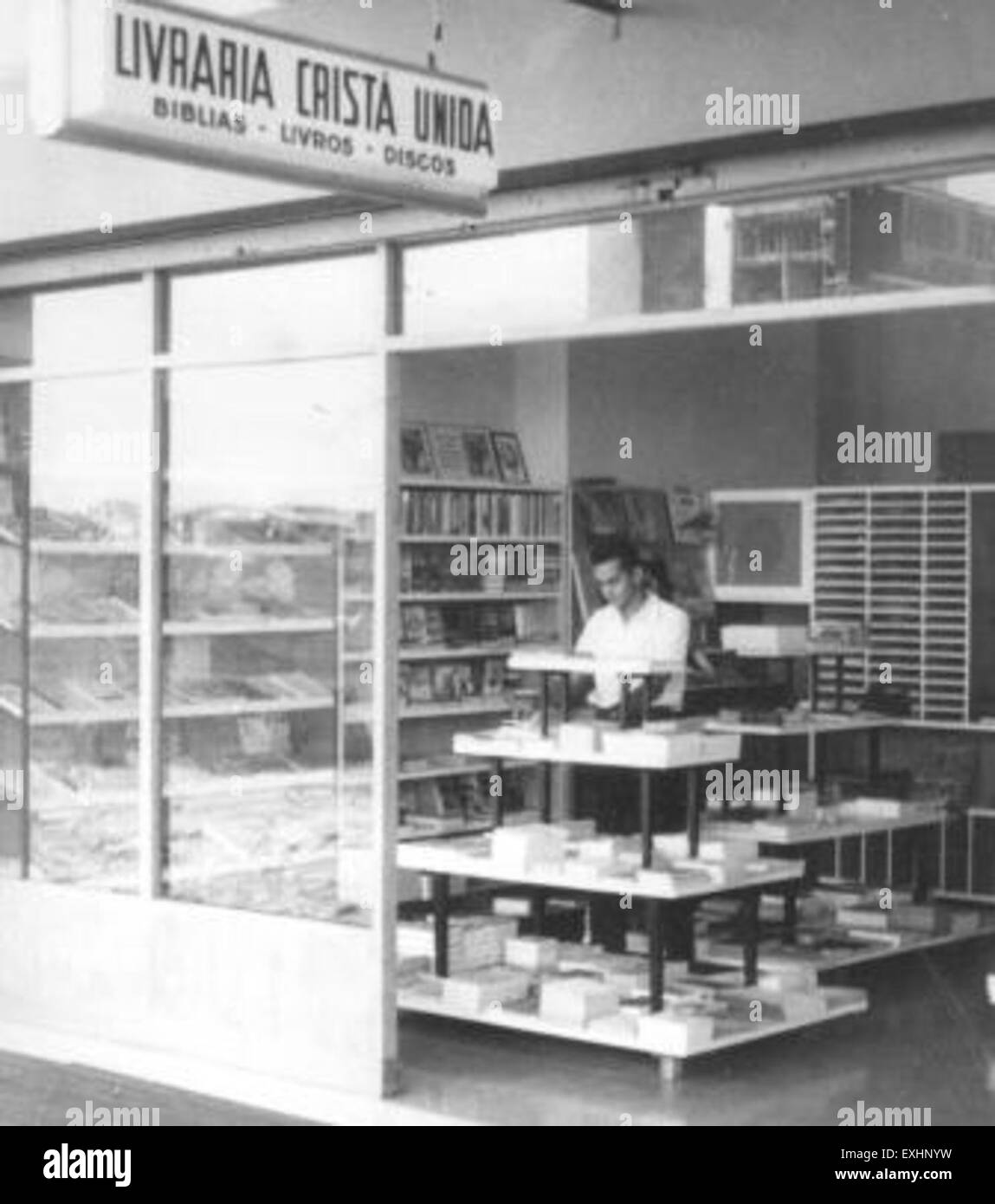 Anabor Mendes filling mail orders 1 Stock Photo - Alamy