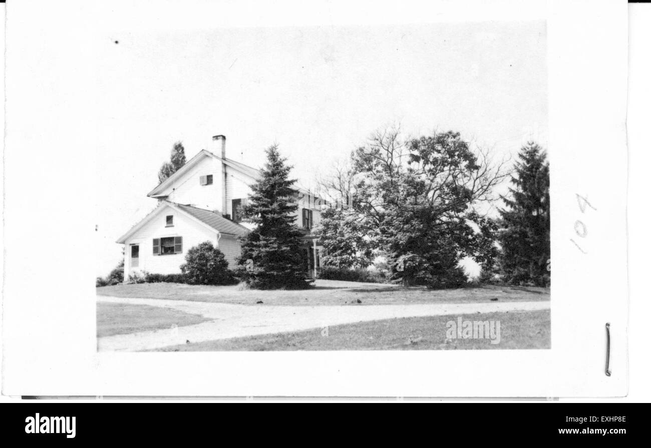 Shank Home In North Lima OH Stock Photo - Alamy