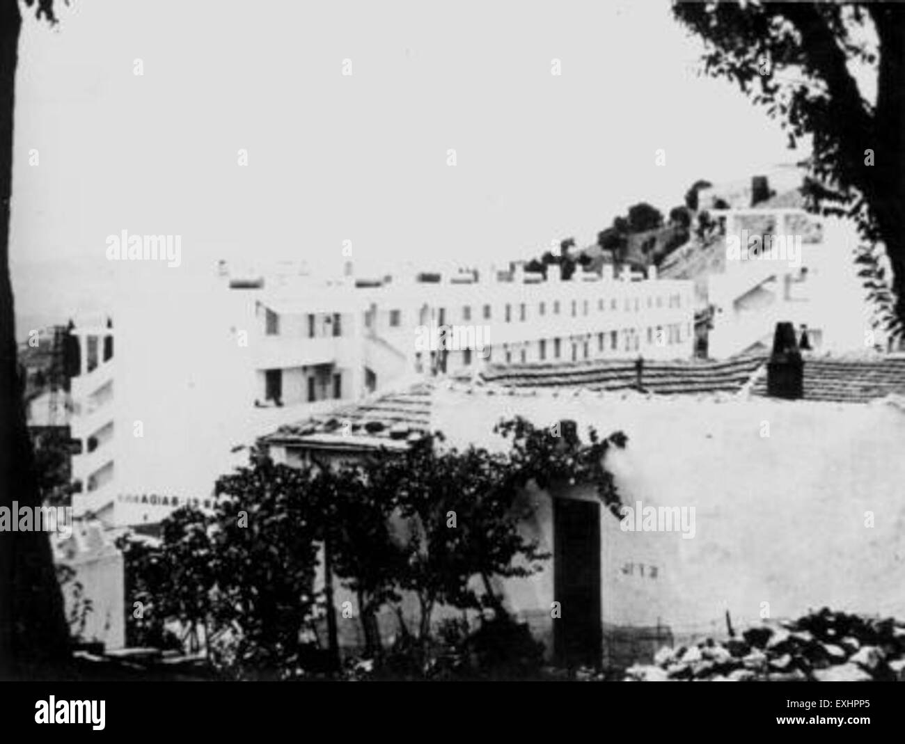 This image captures a modern apartment building in Medea, Algeria ...