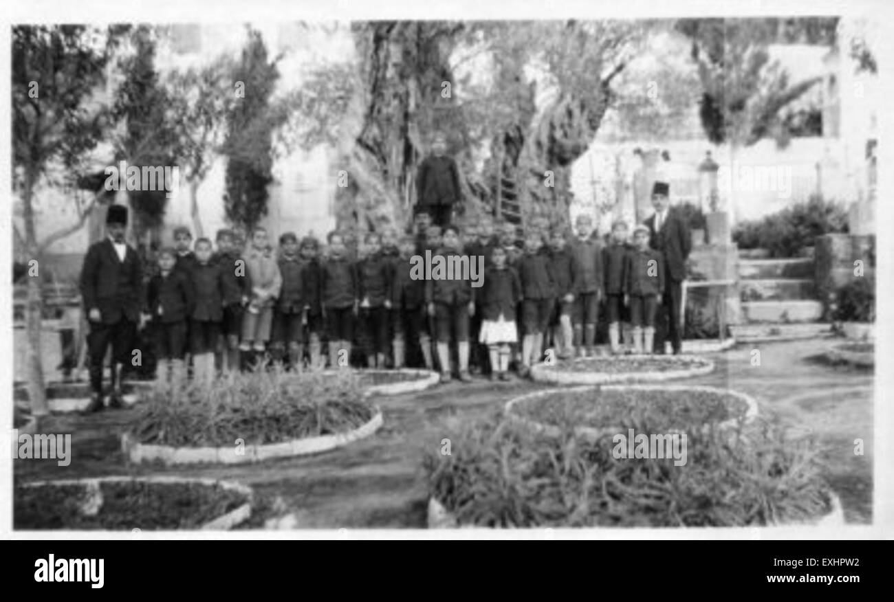 This photograph captures a poignant scene of Syrian orphan boys ...