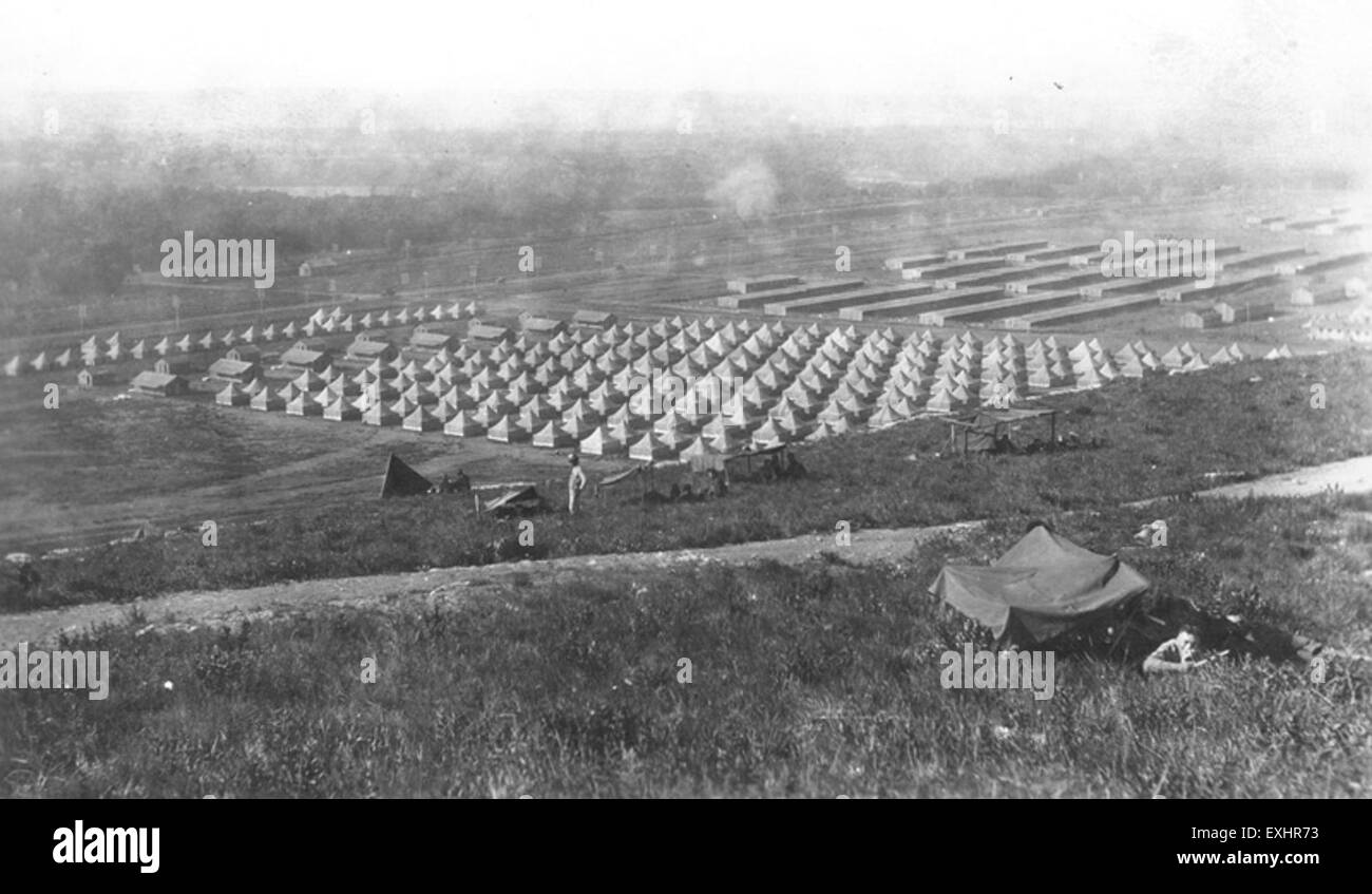 World war i training camp Black and White Stock Photos & Images - Alamy