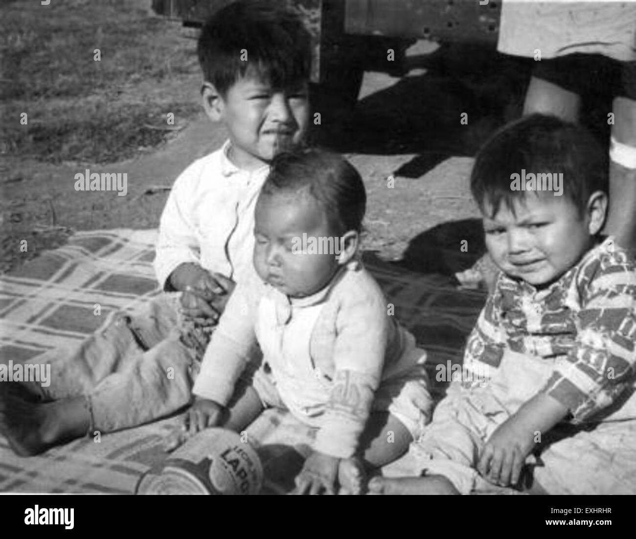 A photograph showing Toba children from Chaco, Argentina, capturing ...