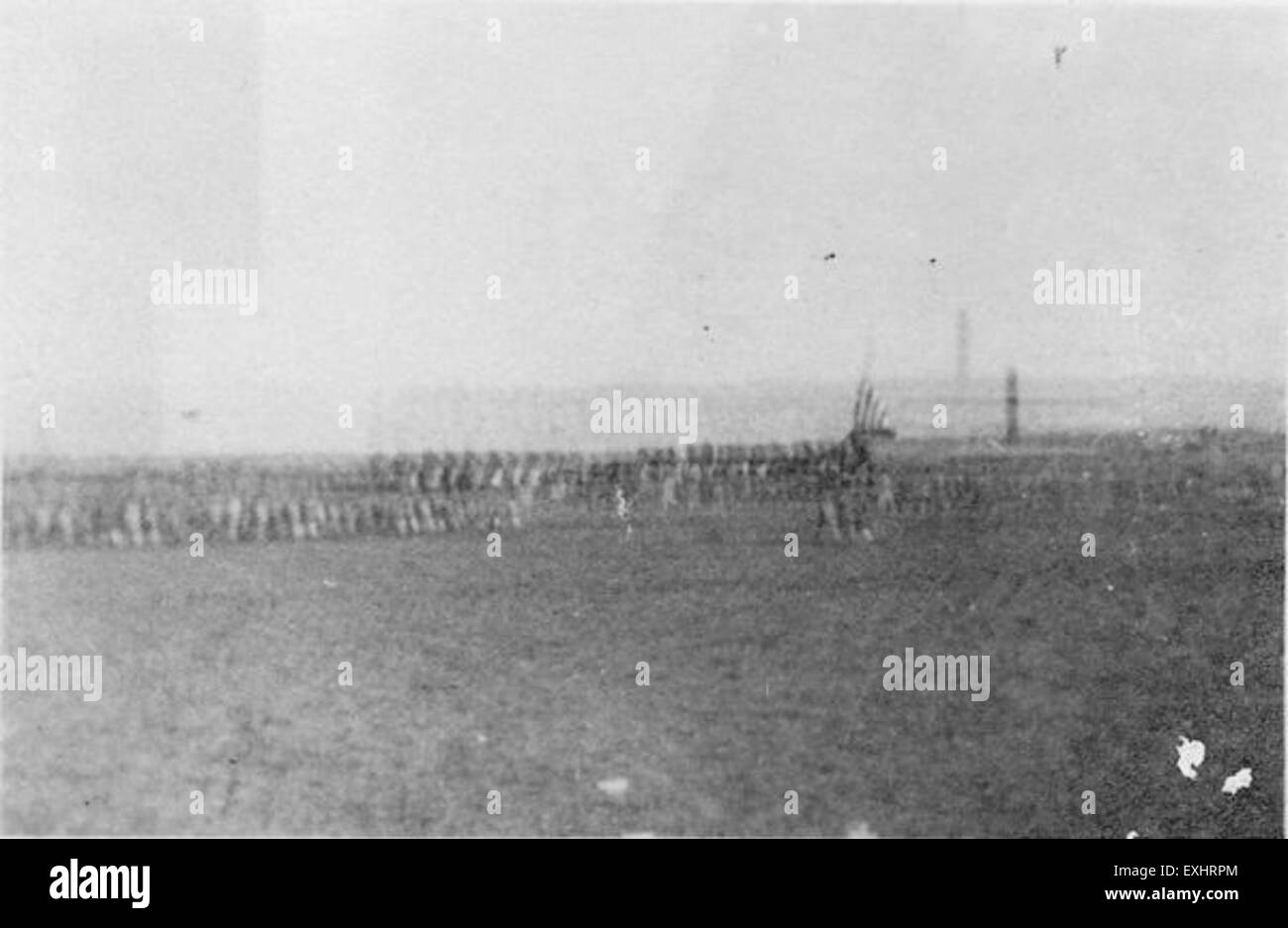 A historical depiction of military troops during World War I ...