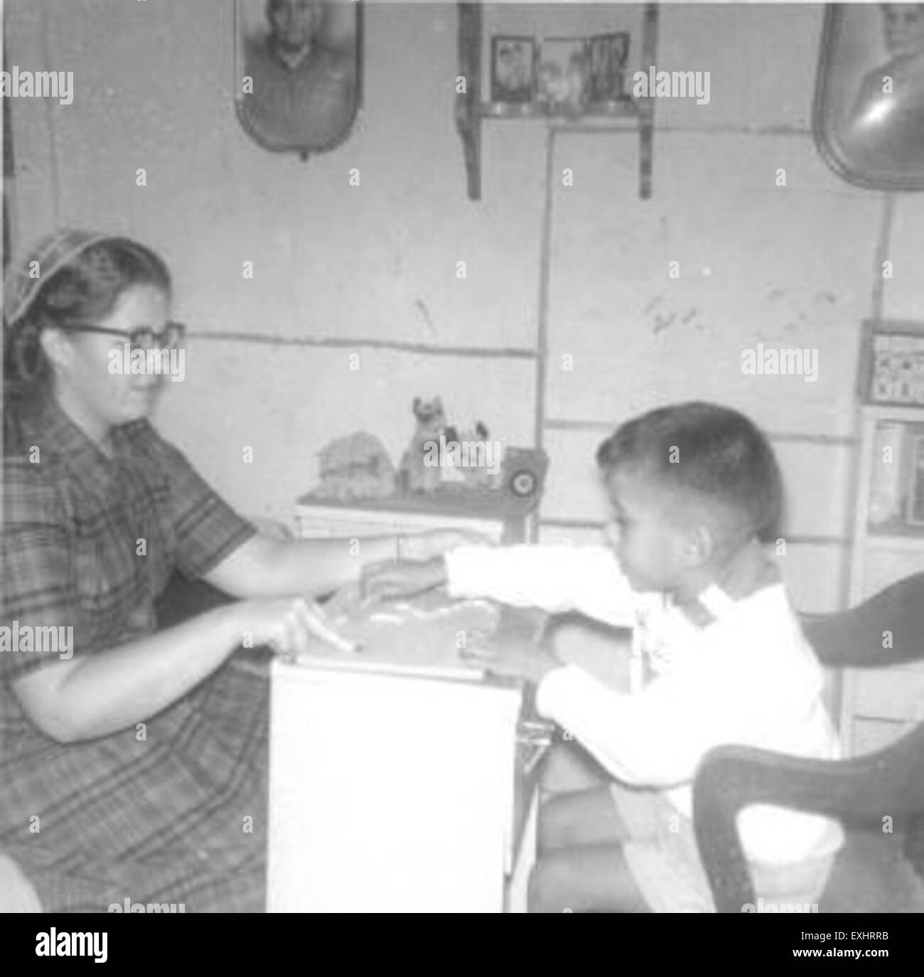 This image captures Ruby Brenneman, a volunteer tutor in Sanfield ...